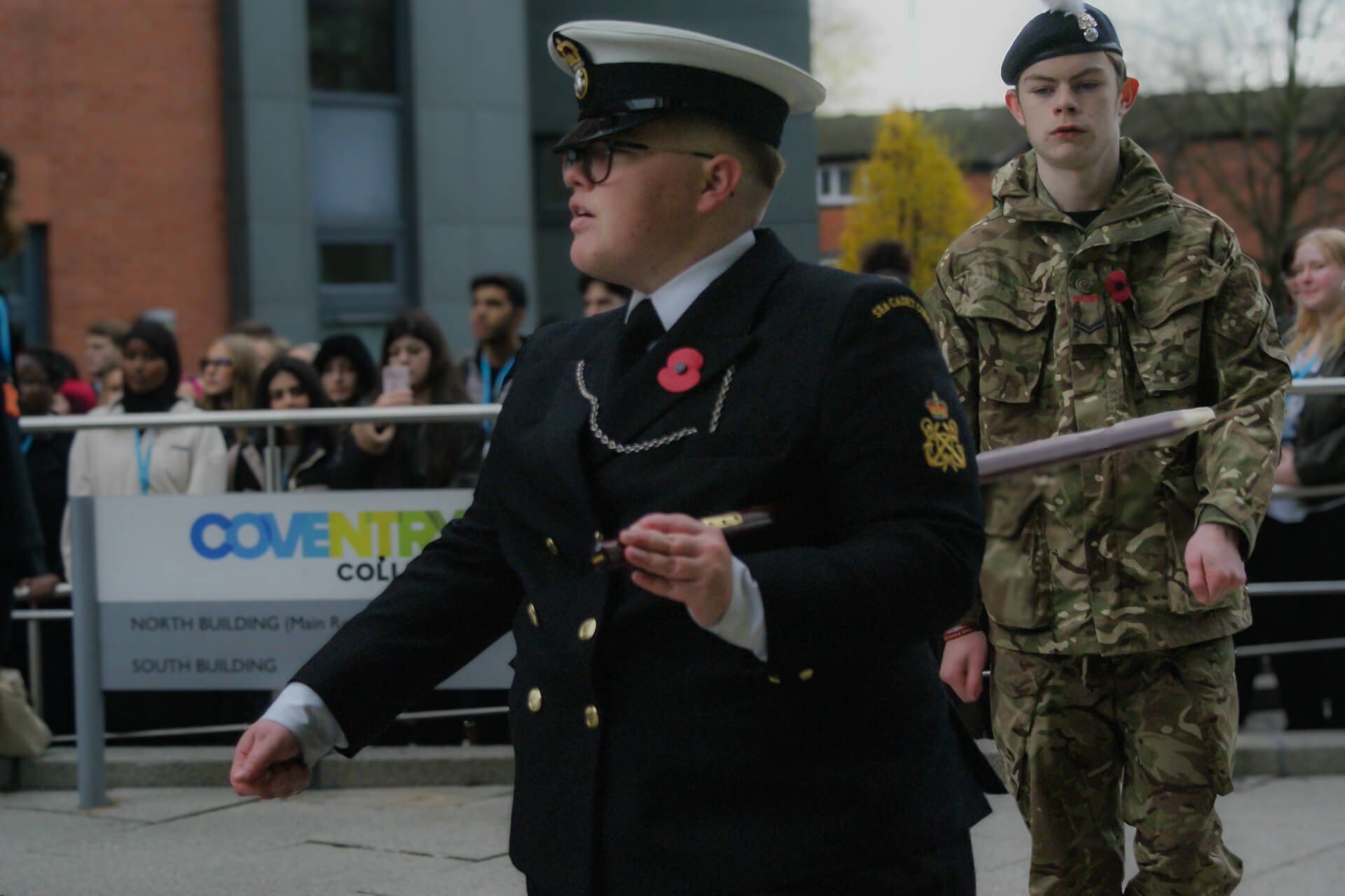 Coventry College Holds Moving Remembrance Day Parade to Honour Fallen ...