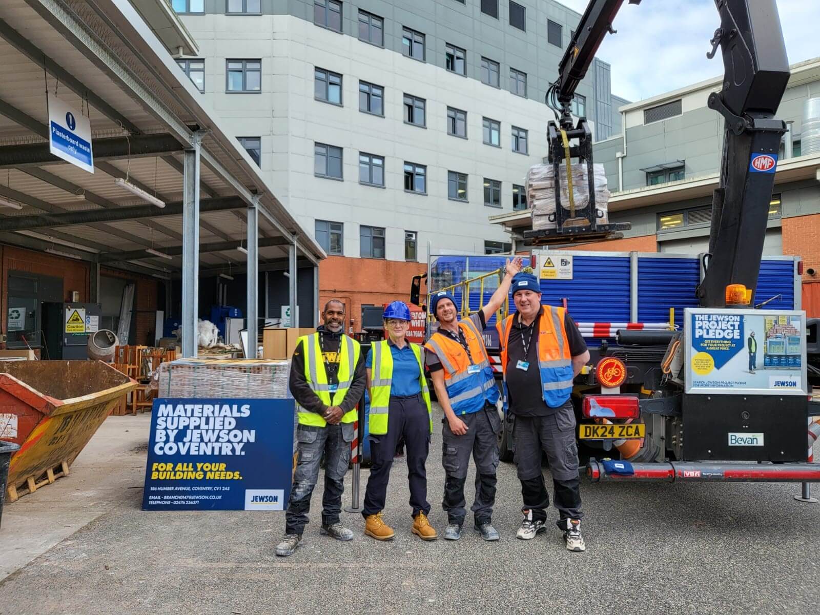 Construction Department Builds Strong Partnership with Jewson Builders ...