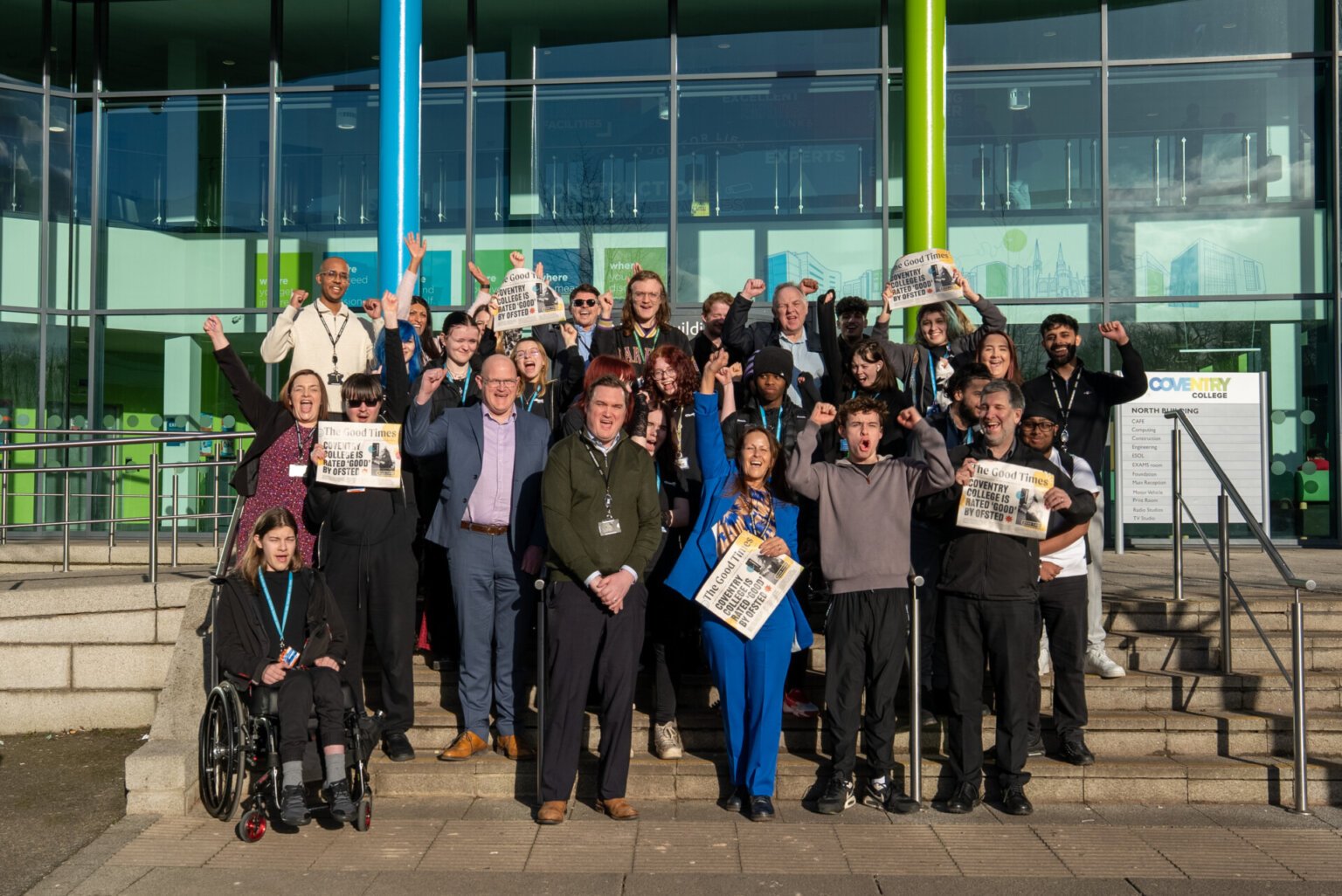 Coventry College earns 'Good' rating from Ofsted | Coventry College
